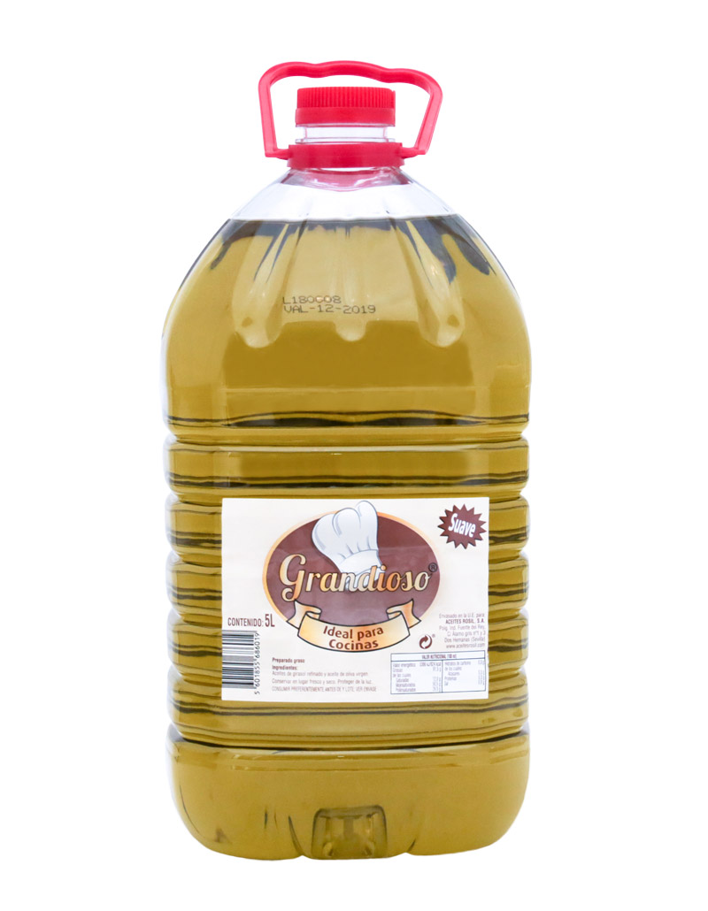 Aceite de oliva y girasol para el canal horeca - Aceites Rosil
